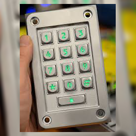 Key Pads (Wired/Wireless) - Apex Gates - Supply and install
